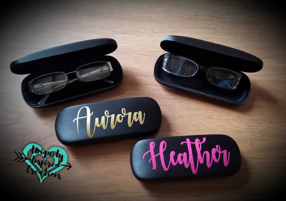 Personalized Eyeglass Case Personalized Gift for Women Men - Etsy