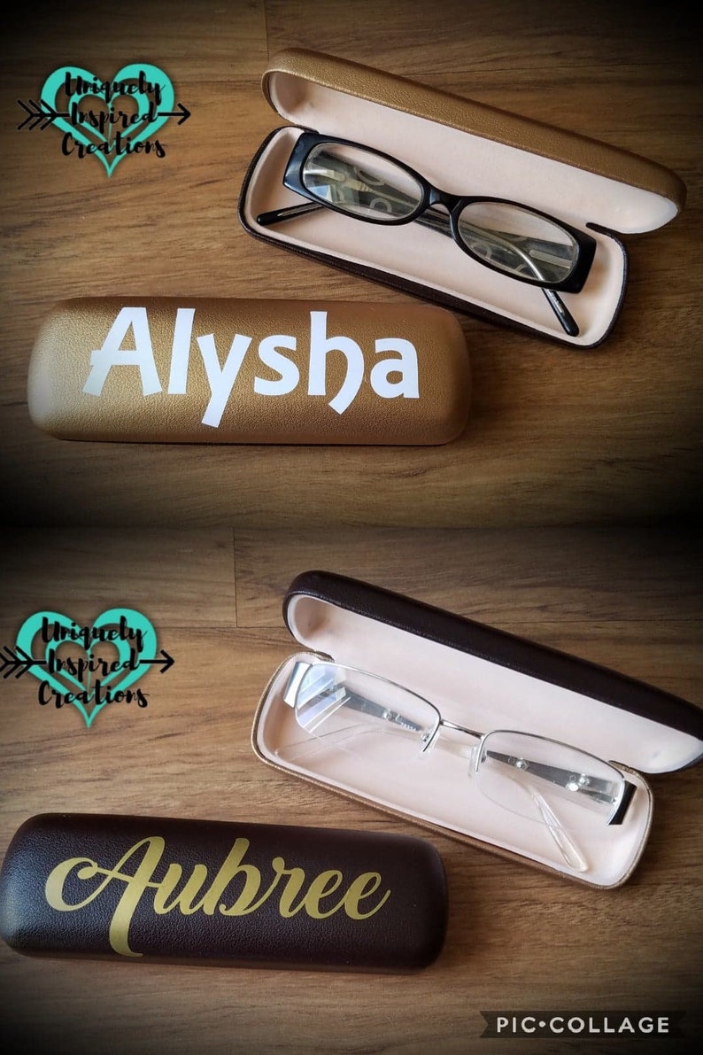 Personalized Eyeglass Case Personalized gift for kids women | Etsy