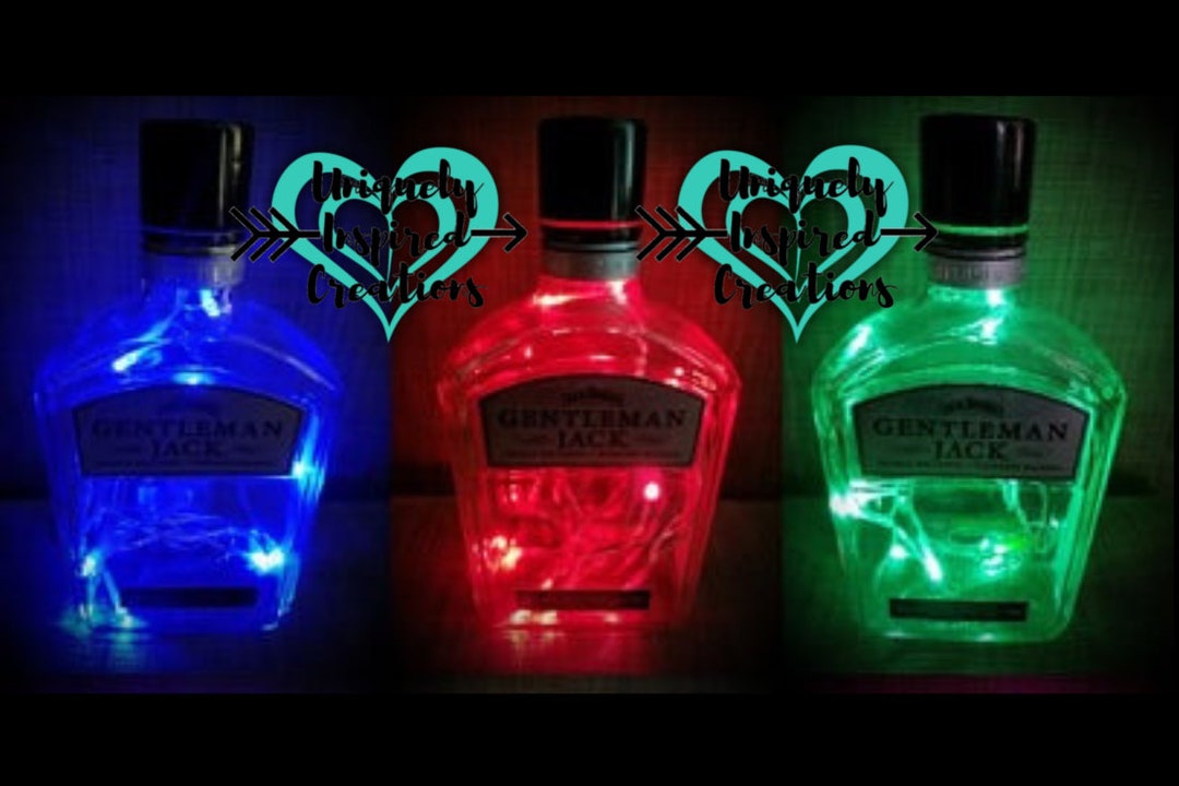 Jack Daniels Gentleman Jack Light, Bottle Light, Different Colored ...