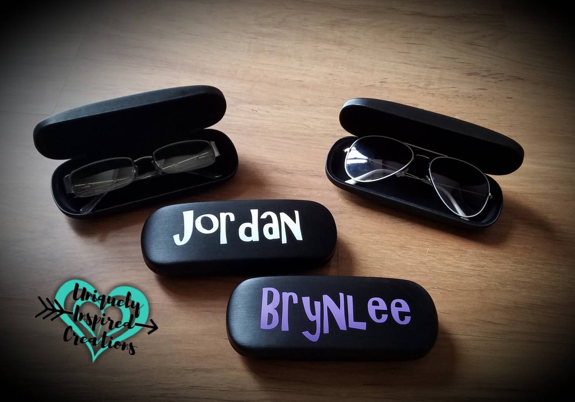 Personalized Eyeglass Case Personalized Gift for Women Men - Etsy