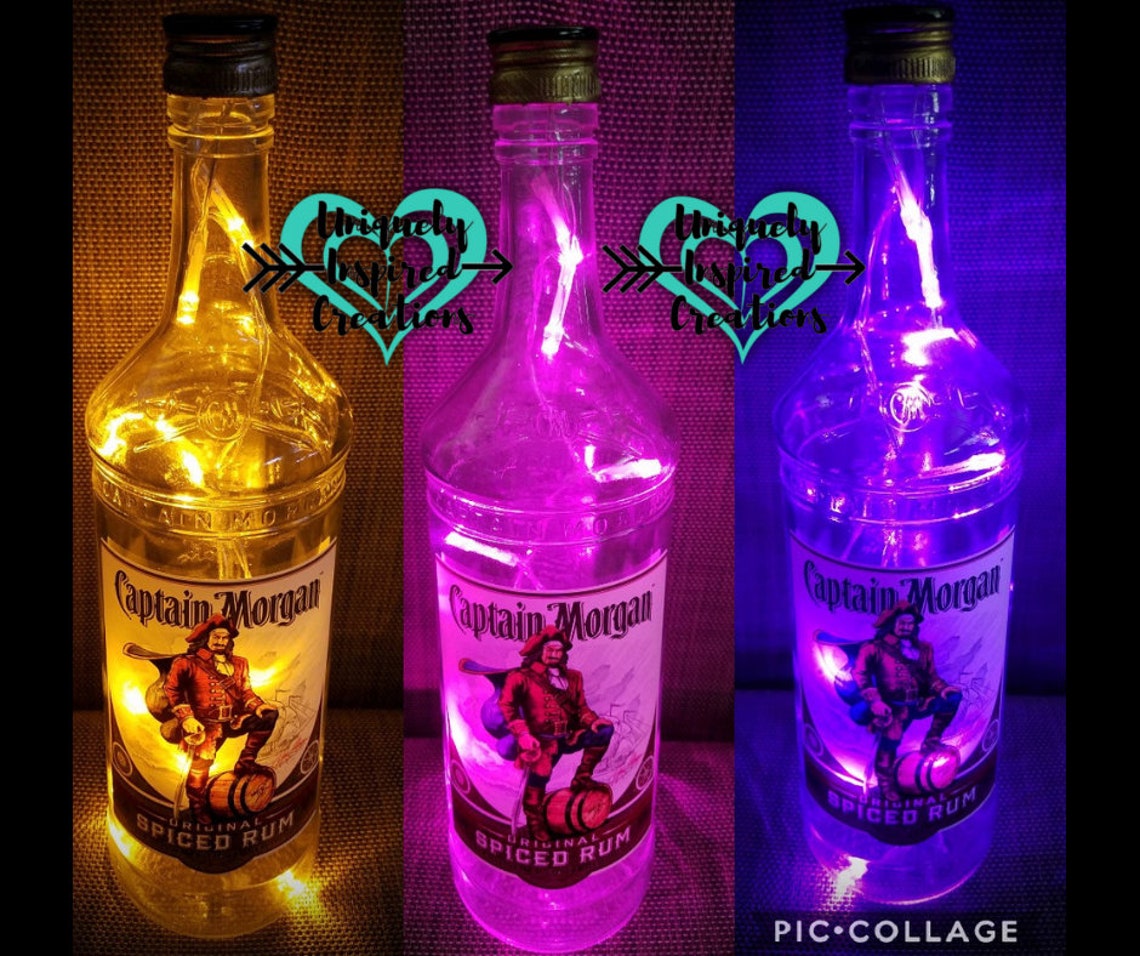 Captain Morgan Light Decor Different Colored Lights to - Etsy