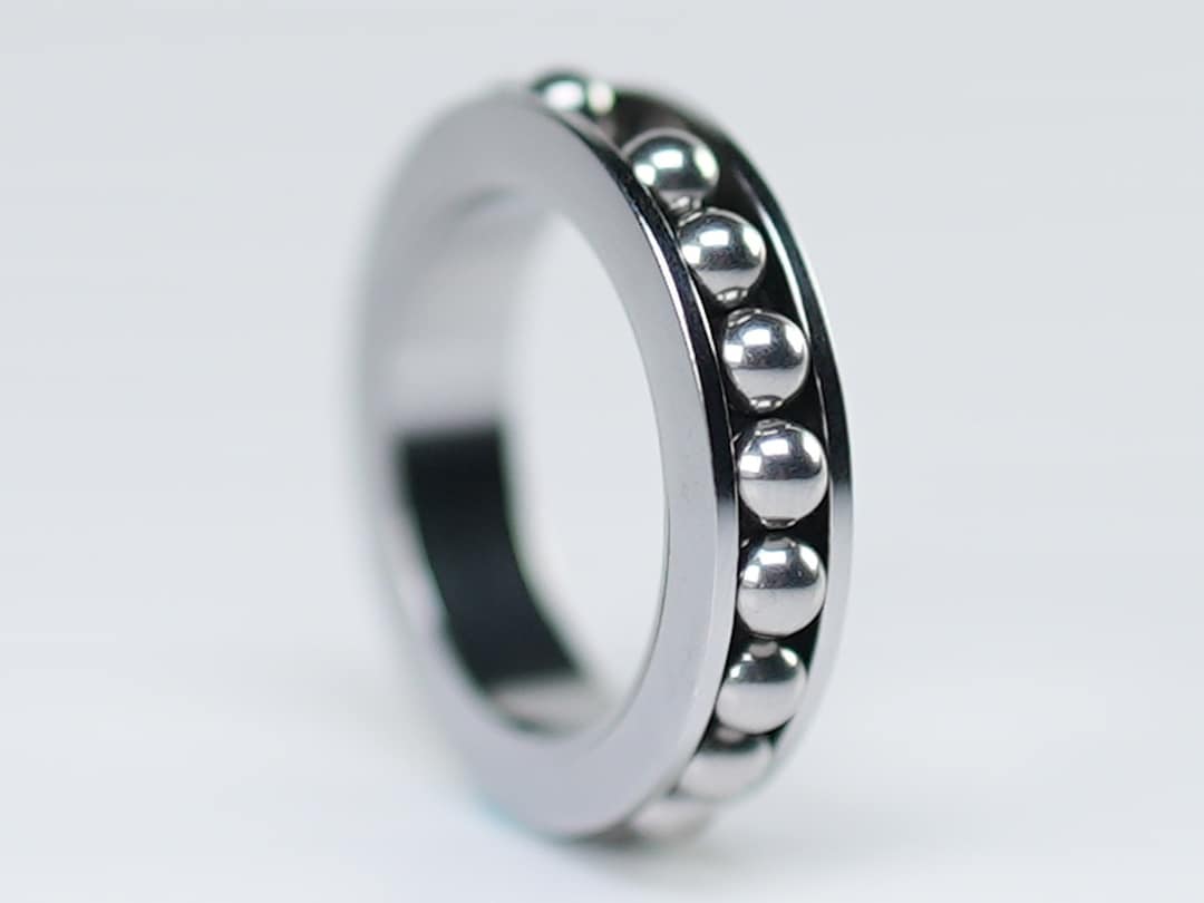 Fidget Ring for Men, Mens Fidget Ring, Mens Spinner Ring, Anxiety Ring ...