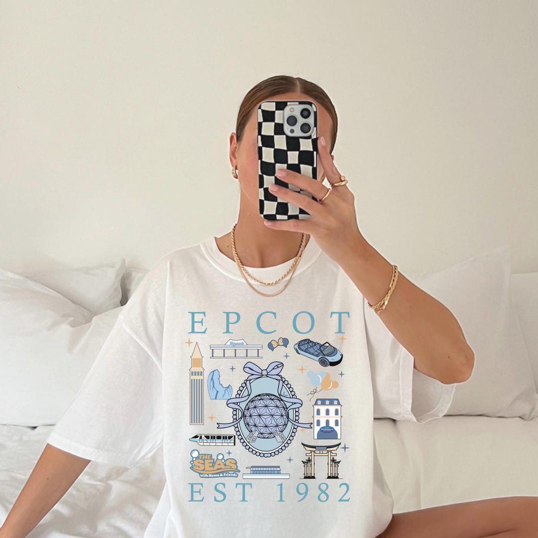 Comfort Color® Disney Epcot Est 1982 Shirt, Disney Epcot World Tour T ...