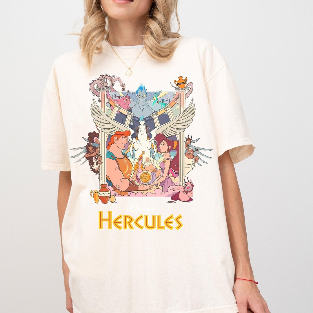 Comfort Color®, Retro Disney Hercules Shirt, Hercules Shirt, Disney ...