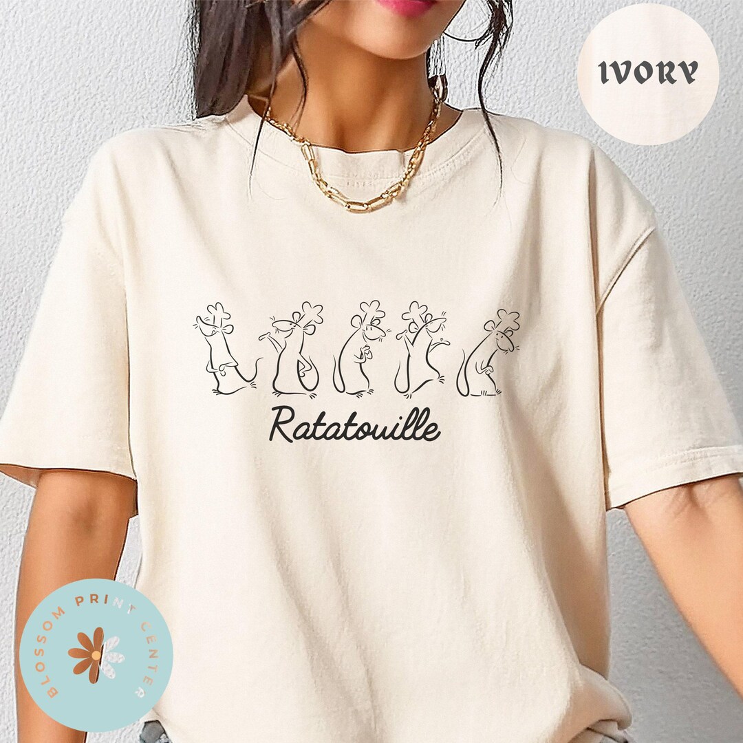 Comfort Color® Simple Remy Ratatouille Shirt, Vintage Ratatouille ...