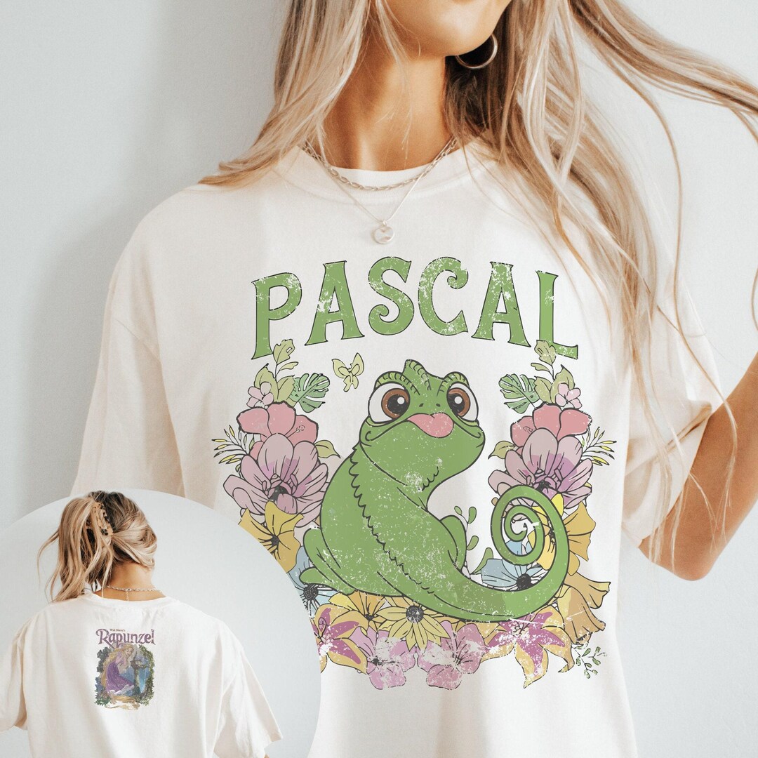Comfort Color® Tangled Pascal Shirt Retro Rapunzel Shirt WDW Princess ...