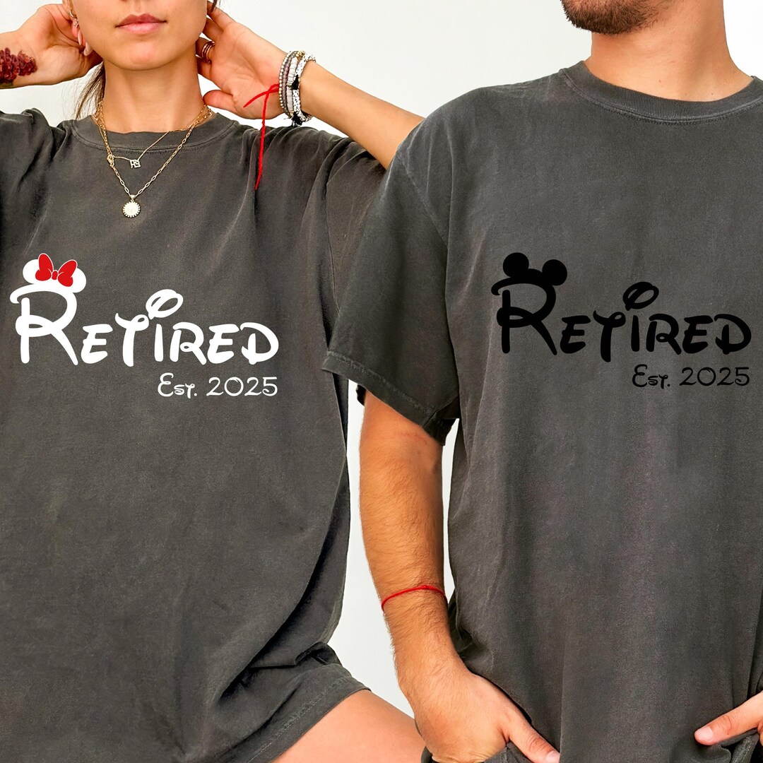 Comfort Colors Disney Retired Est 2026 T-shirt, Mickey Retirement ...