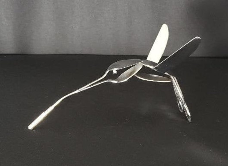 Hummingbird Flower Attachment Hummingbird Garden Decor Yard Etsy