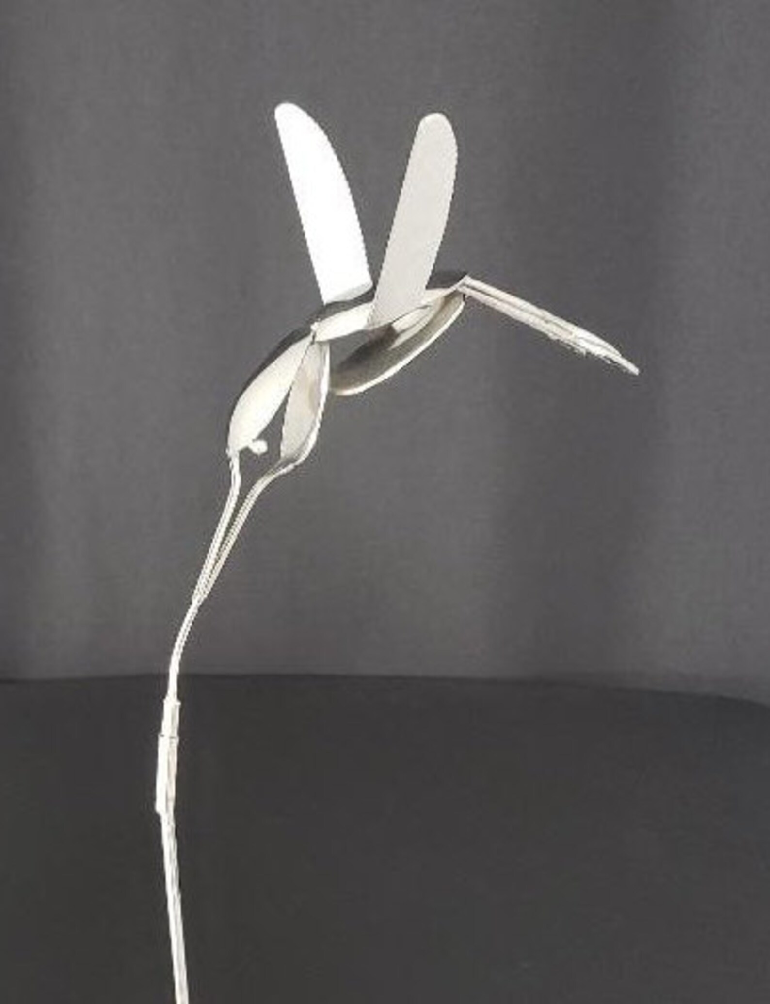 Hummingbird Flower Attachment Hummingbird Garden Decor Yard Etsy