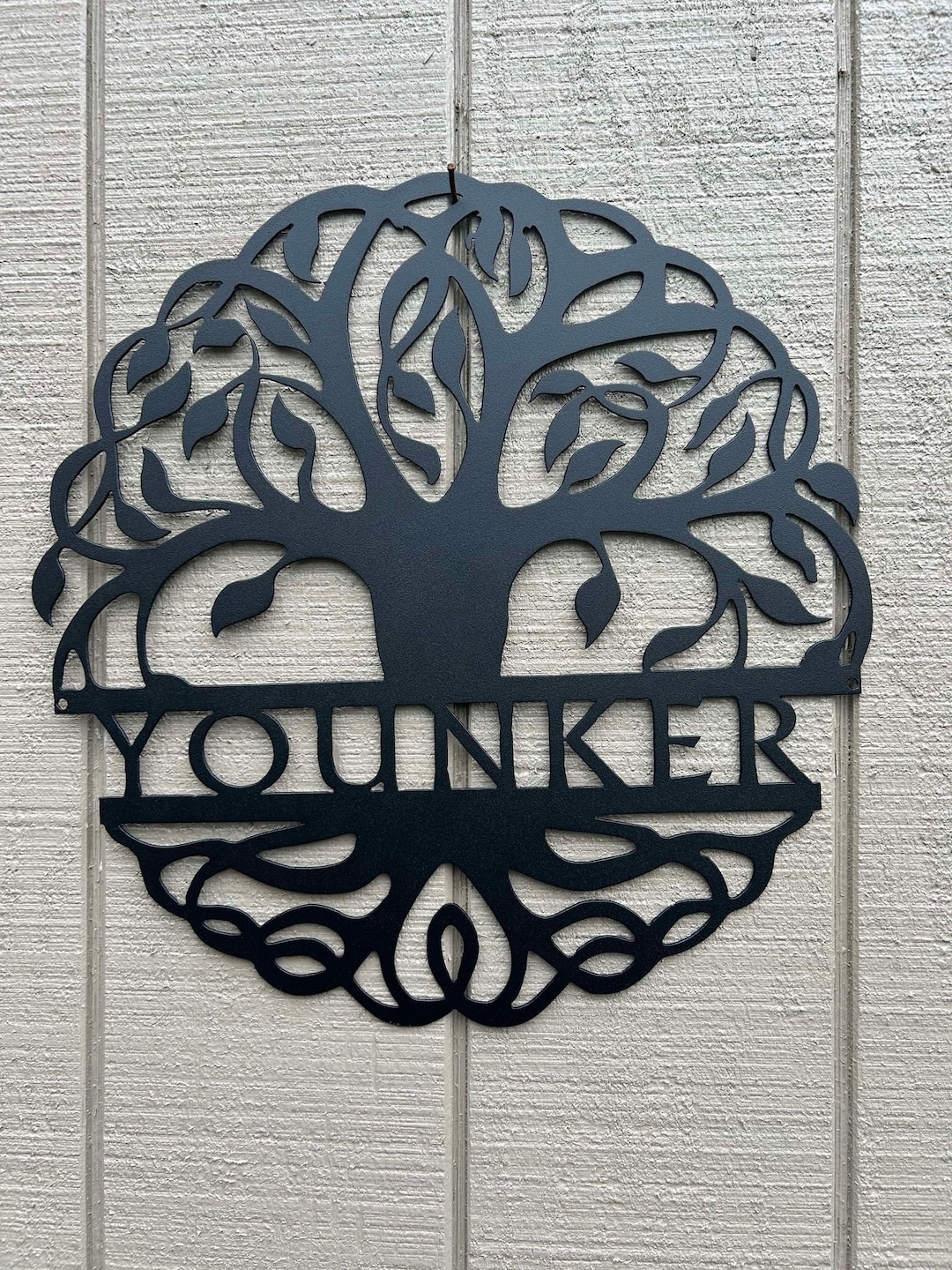 Personalized Tree of Life Metal Sign, Custom Made, Family, Indoor ...