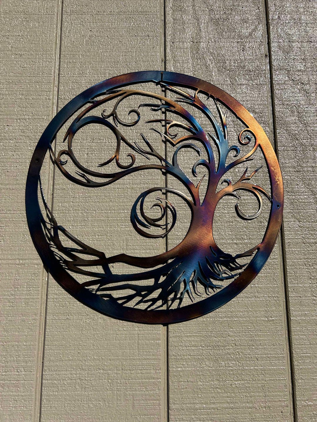 Starry Night Metal Tree, Van Gogh Tree Wall Hanging - Etsy