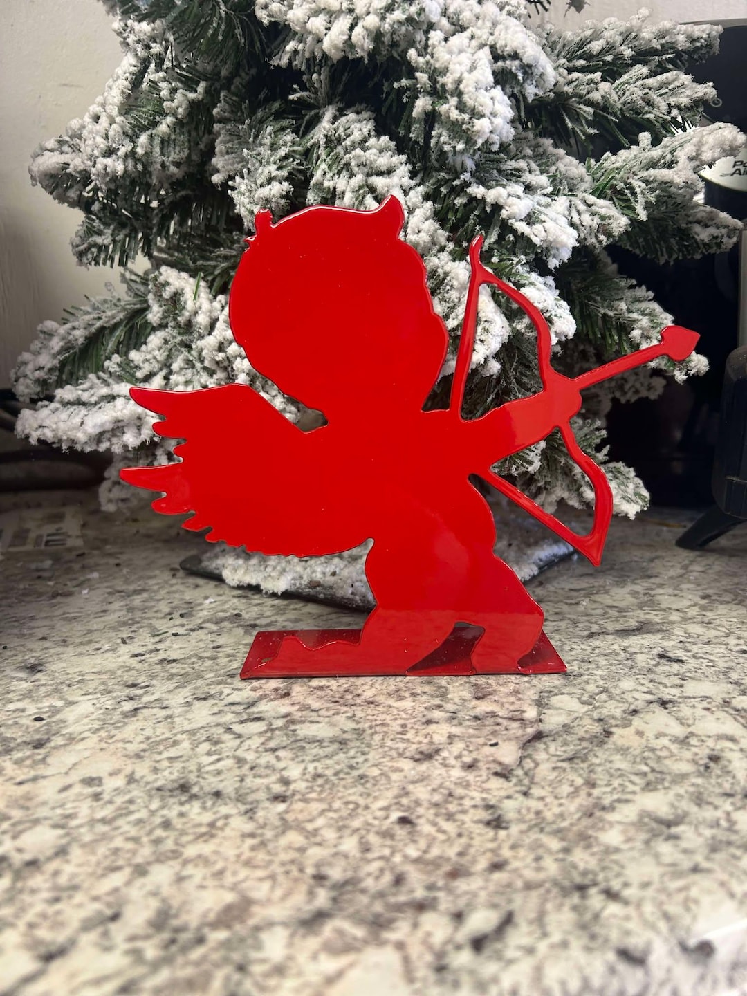 Metal Cupid Table Art: Valentine's Day Decor - Etsy