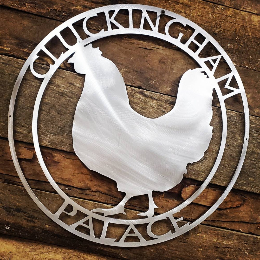 Cluckingham Palace Chicken Coop Decor, Henhouse, Chicken Gift - Etsy