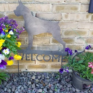 Metal Dog Breed Welcome Signs, Metal Sign, Dog, Puppy - Etsy