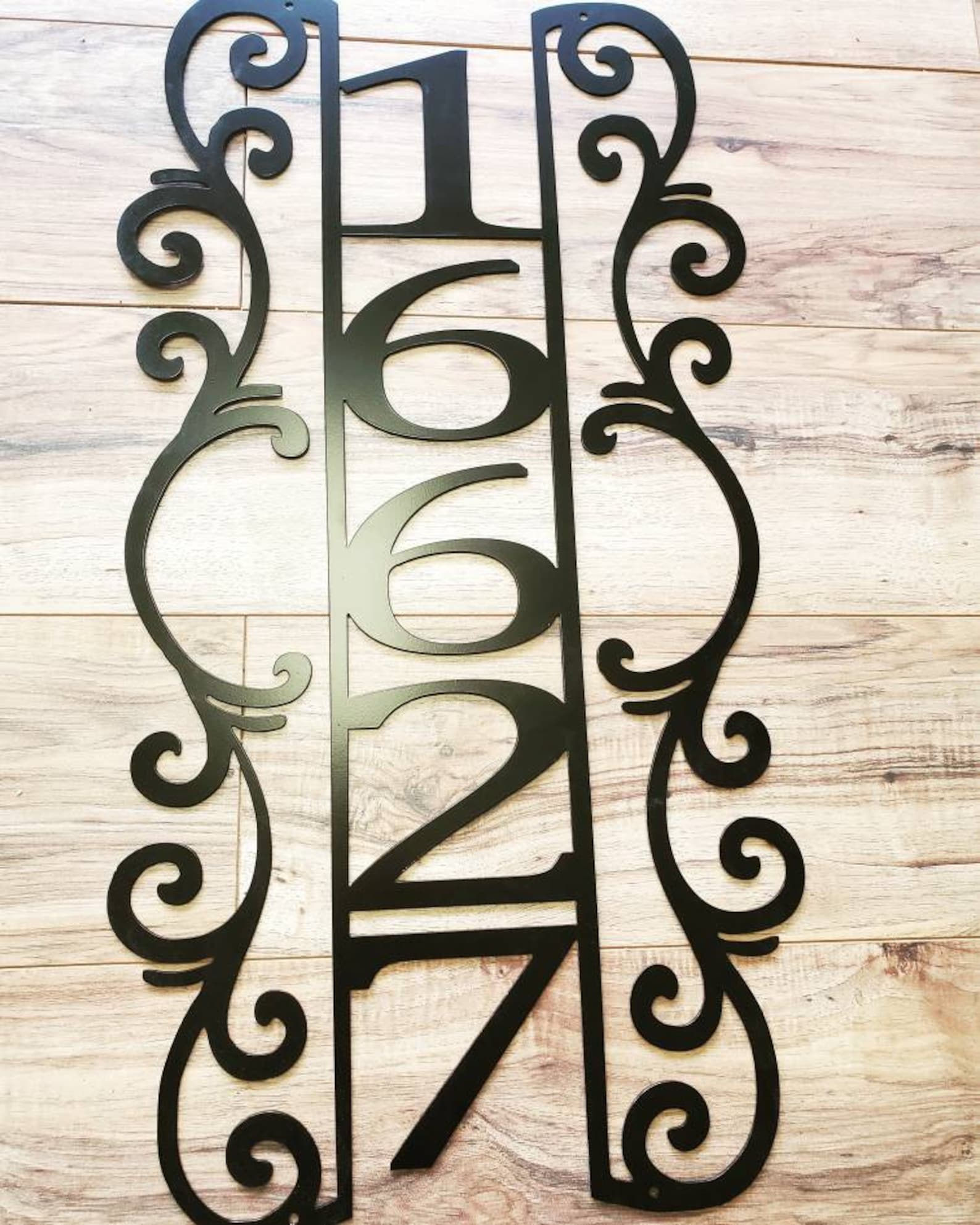 Custom Steel House Numbers, Address Sign, Decorative Address Marker - Etsy