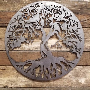18 in Tree of Life Metal Wall Hanging. 100% Made in the USA! - Etsy