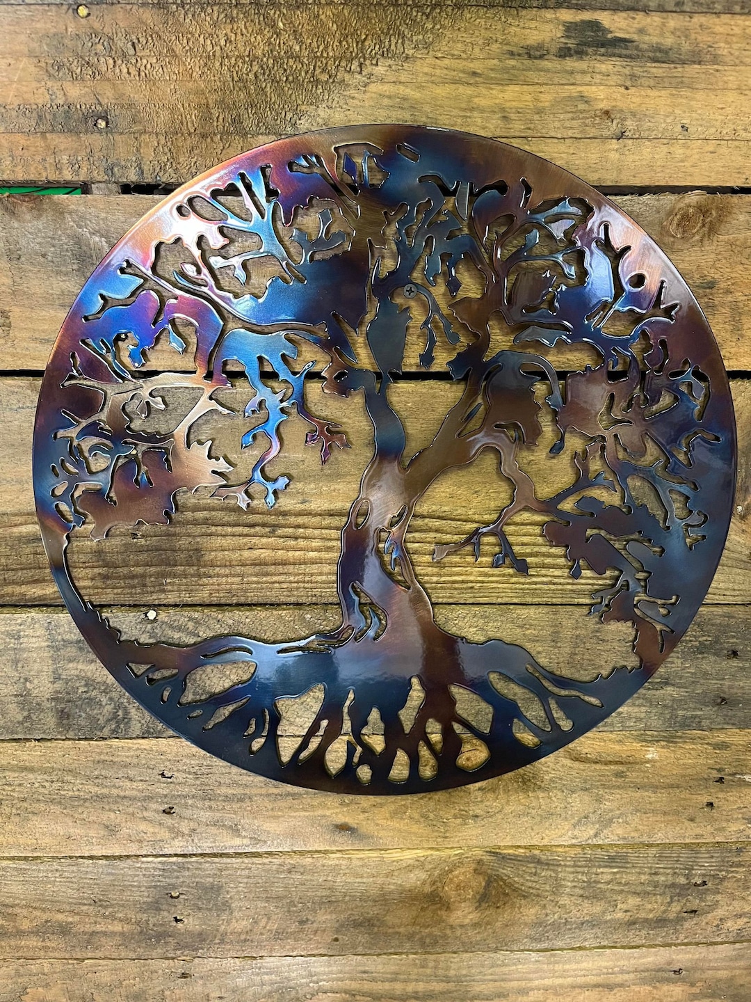 18 in Tree of Life Metal Wall Hanging. 100% Made in the USA! - Etsy