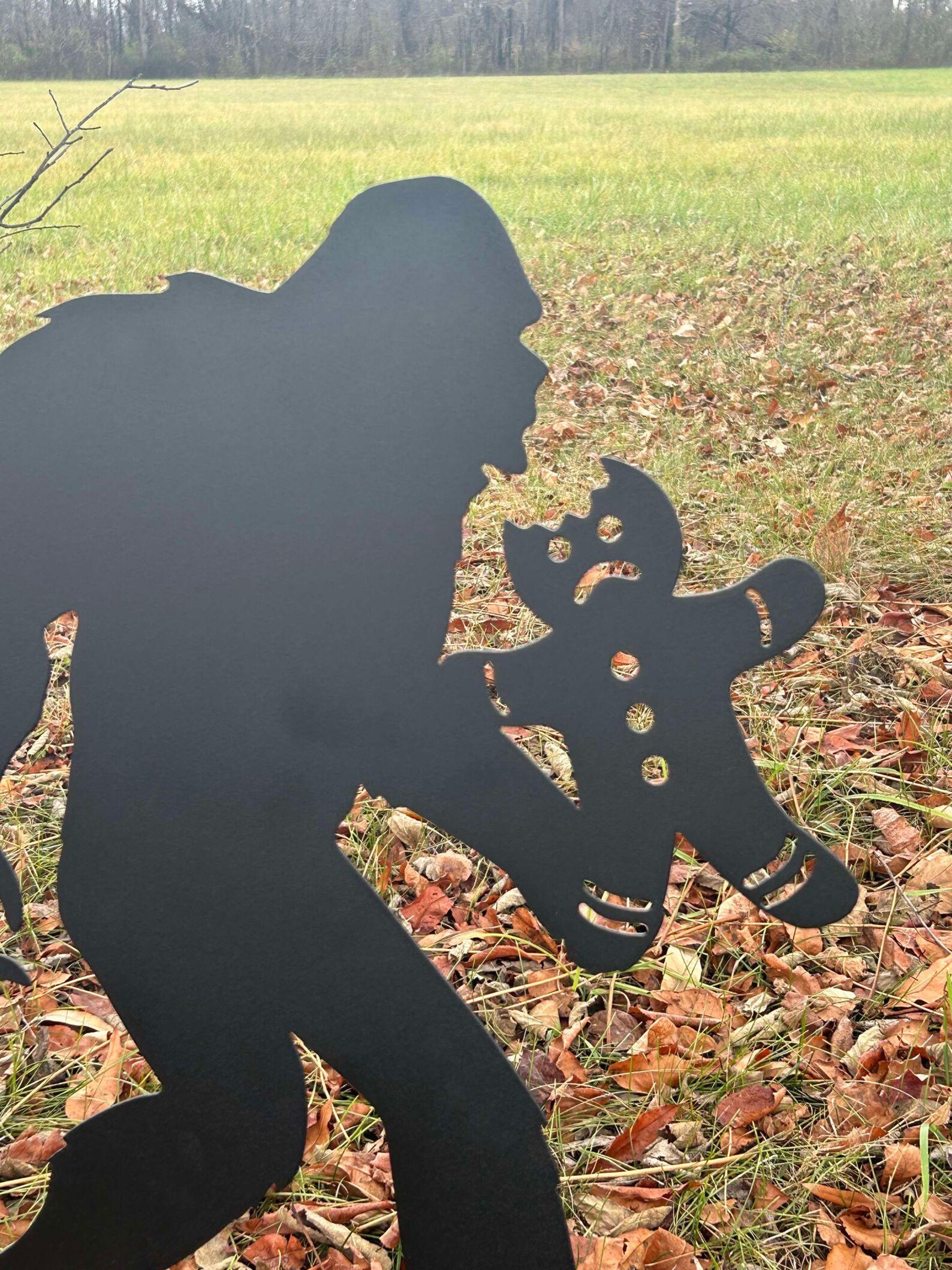 Sasquatchin' Gingerbread Men, Holiday Sasquatch, Hungary Bigfoot, Metal ...