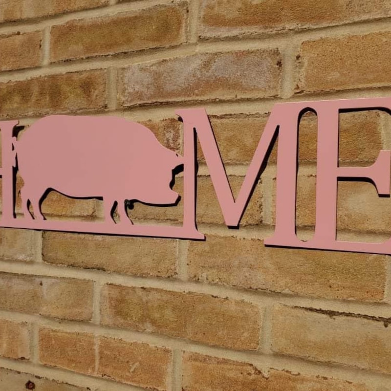 Metal Pig - Etsy