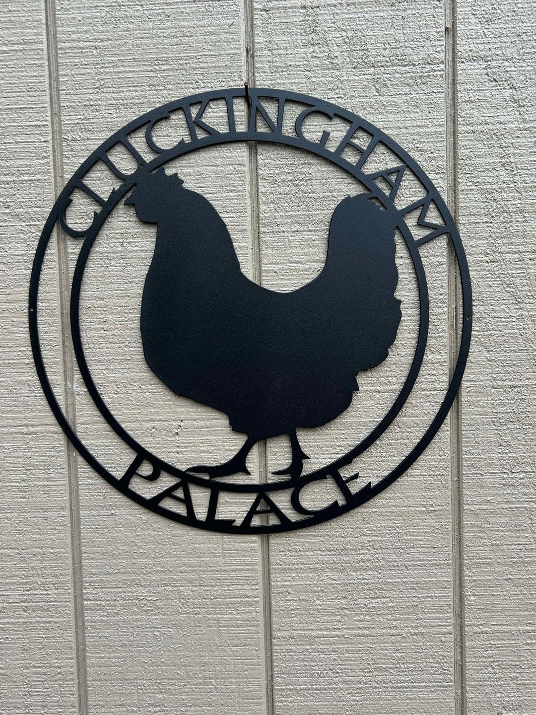 Cluckingham Palace Chicken Coop Decor, Henhouse, Chicken Gift - Etsy