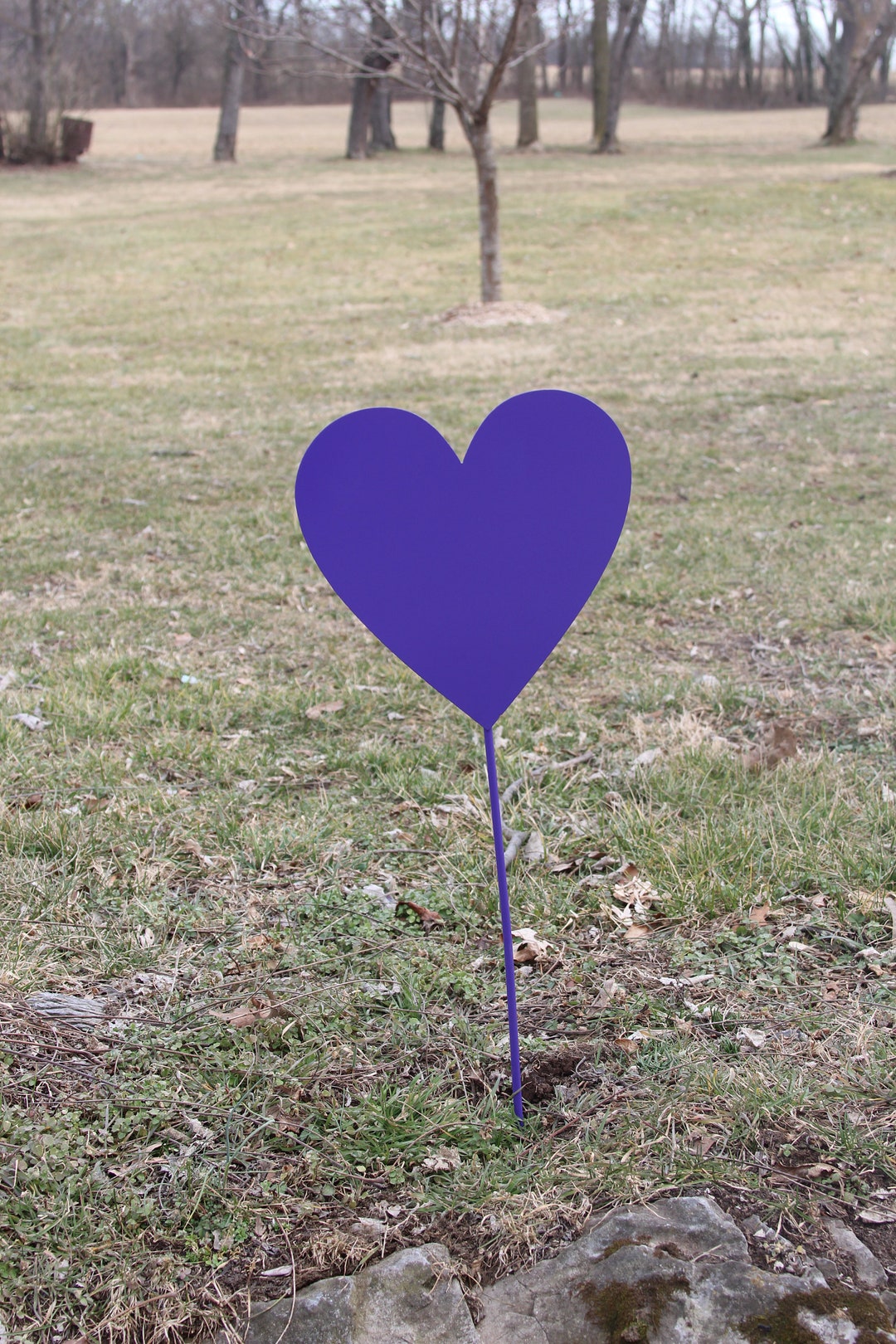 Heart Garden Decoration, Valentine's Garden Decor, February - Etsy