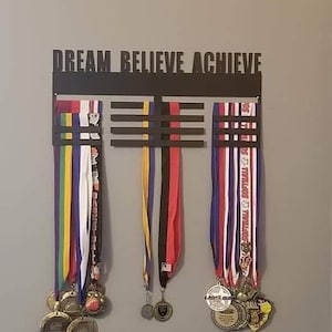 Personalized Medal Hanger, Awards, Display, Metal Sign - Etsy