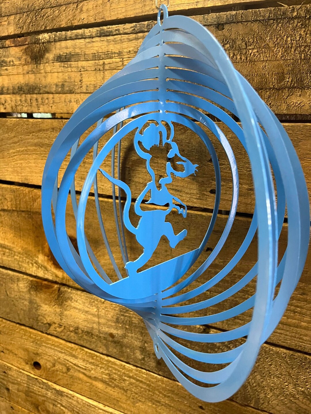 River Rat Wind Spinner, Mascot, Rat, Mouse, Outdoors, Metal - Etsy