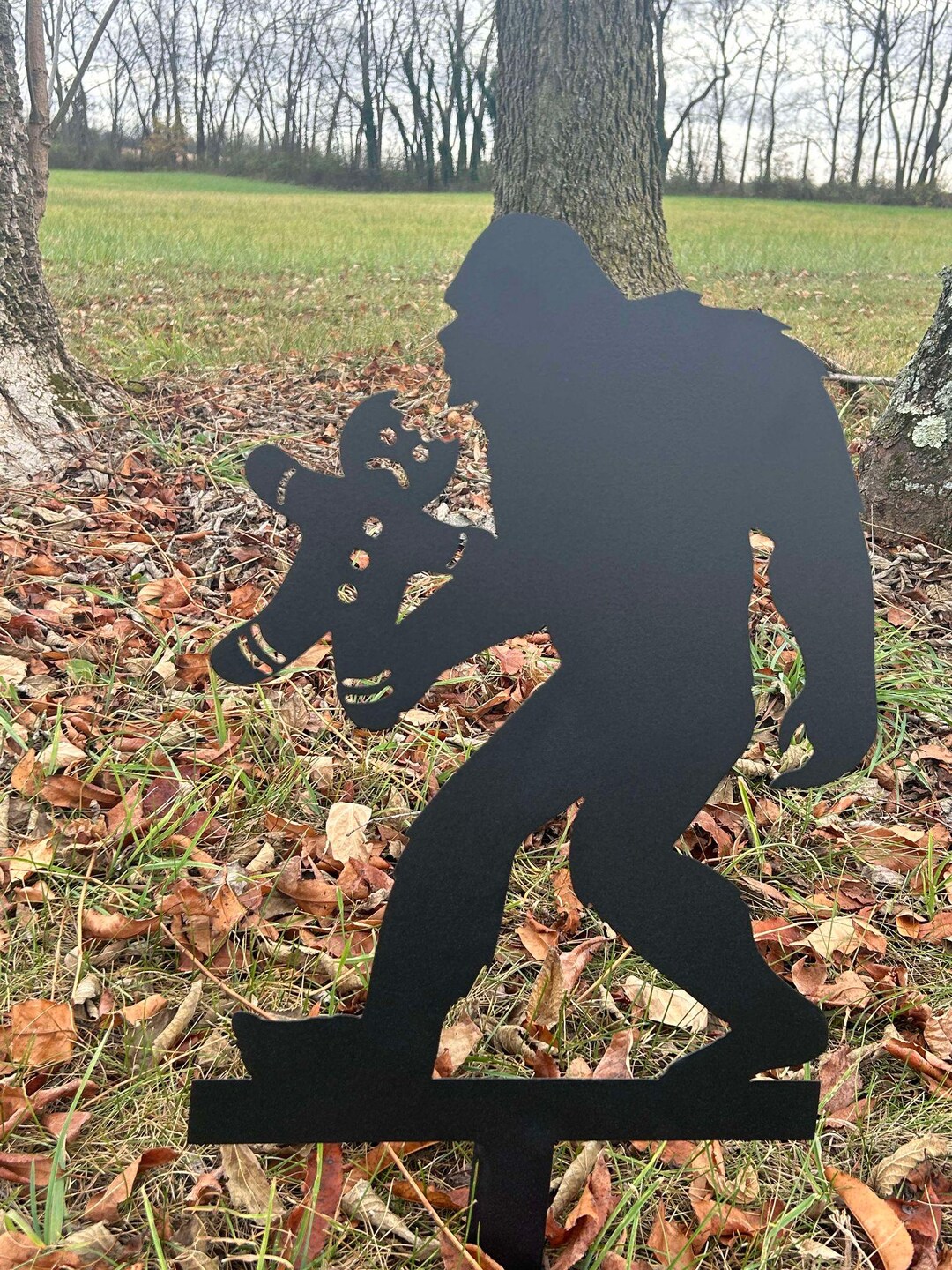 Sasquatchin' Gingerbread Men, Holiday Sasquatch, Hungary Bigfoot, Metal ...