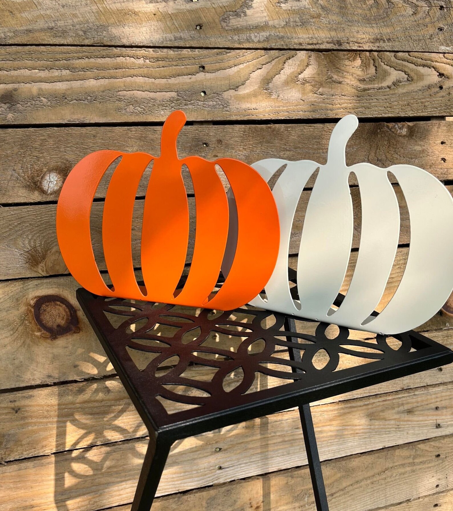 Pumpkin, Table Top Decoration- Metal Decor-fall-shelf Decorations - Etsy