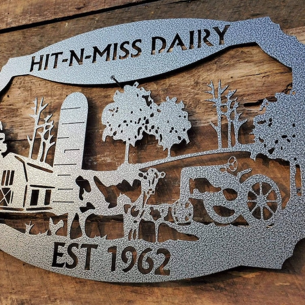 Custom Farm Sign - Etsy