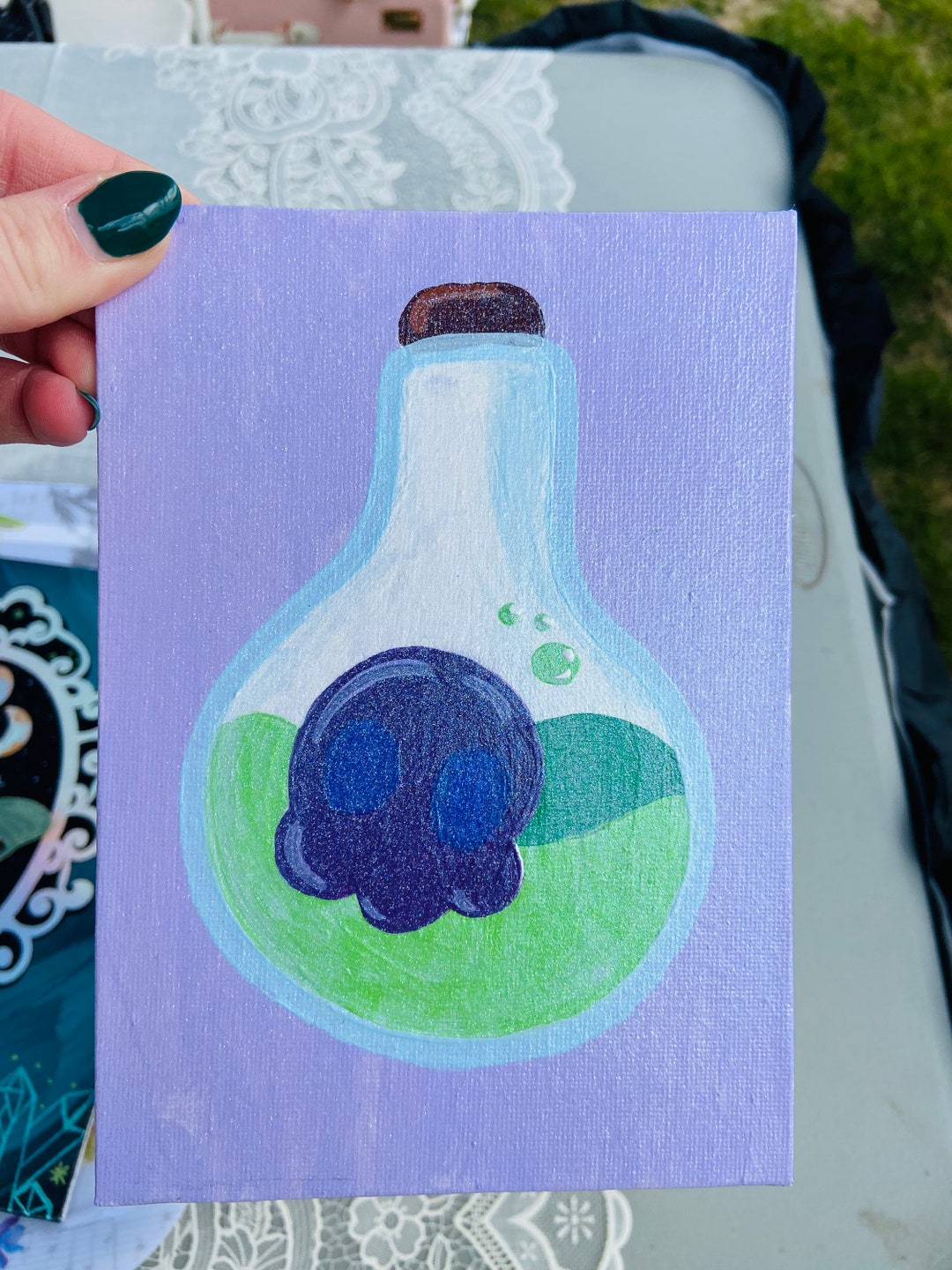 Poison Potion Painting - Etsy