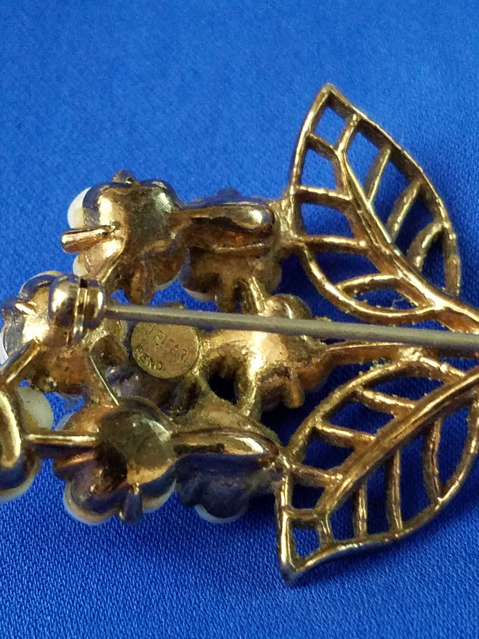 Trifari milk Alfred Philippe patent pending Flower Brooch and | Etsy