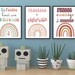 Boho Rainbow Spanish Classroom Posters, Growth Mindset, Digital ...