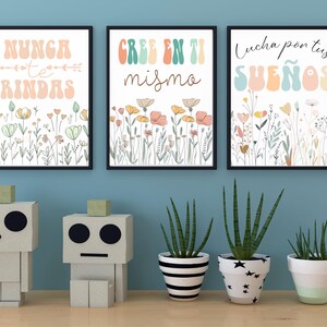 Classroom Posters in Spanish, Inspirational Boho Classroom, Classroom ...
