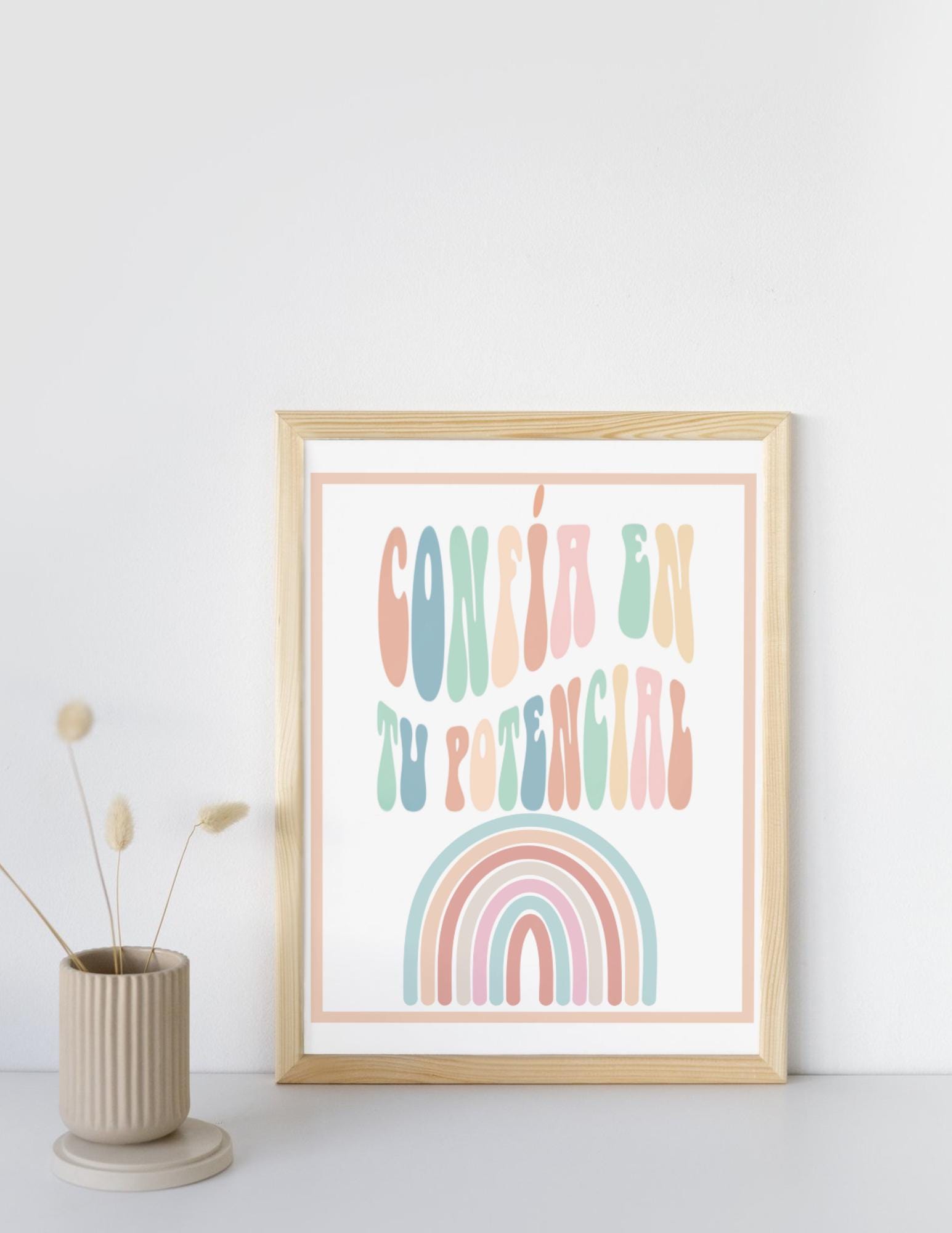 Classroom Posters in Spanish, Inspirational Boho Classroom, Classroom ...
