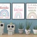 Boho Rainbow Spanish Classroom Posters, Growth Mindset, Digital ...