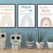 Boho Rainbow Spanish Classroom Posters: Inspirational Decor (digital ...