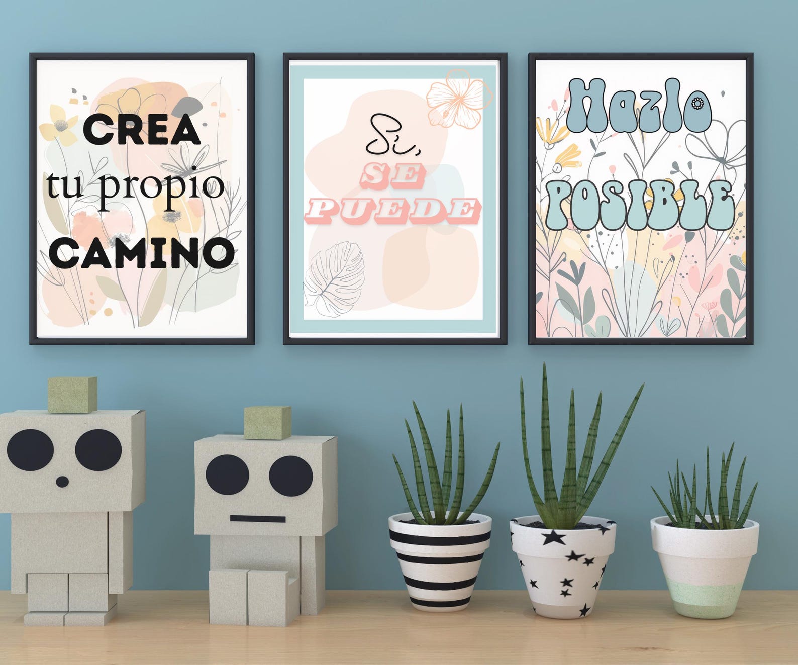 Classroom Posters in Spanish, Inspirational Boho Classroom, Classroom ...