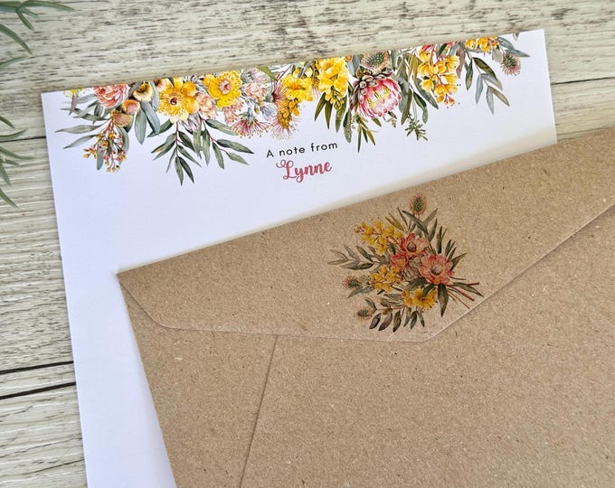 Jemma Letter Writing Set - Etsy Australia