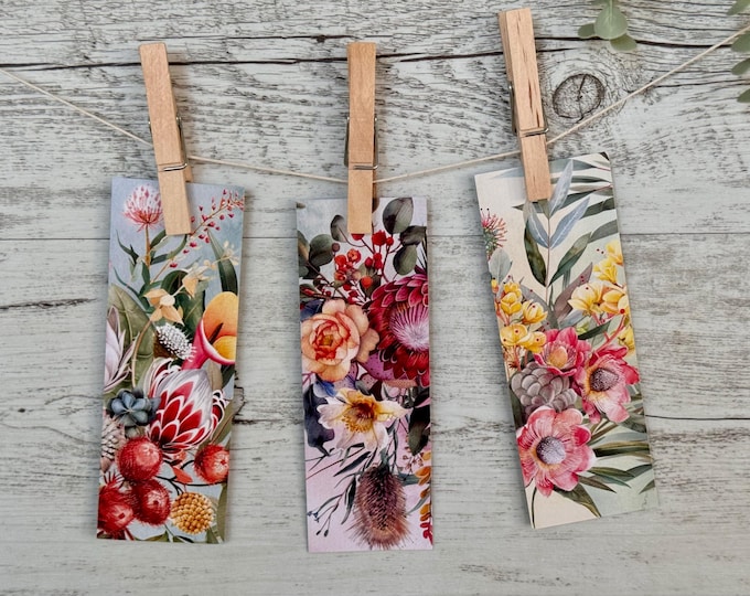 Eucalyptus Leaf Bookmark - Canvas Bookmark 2x6in (5x15cm) - Gumtree ...