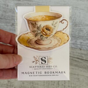 Vintage Teacup MAGNETIC BOOKMARKS for Teacup Collector Book Lover Gift ...