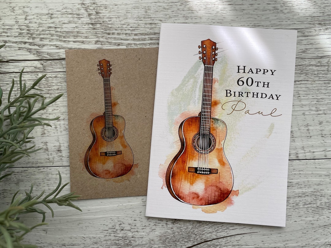 Personalised Musical Instrument Birthday Card - Piano Birthday Card ...