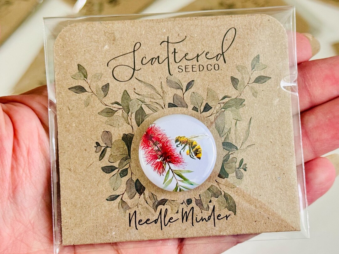 NEEDLE MINDERS Individually Packed - 1 Inch Single Needle Minder ...