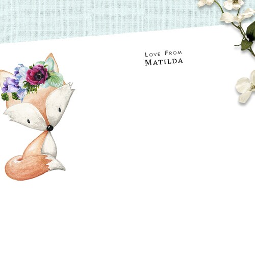 Personalised Writing Paper Set AUSTRALIAN ANIMALS Set of - Etsy Australia