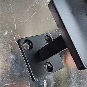 4.5" (HD) Solid Steel Handrail Bracket With Concealed Screw Plate Cover ...