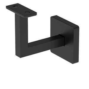 4.5" (HD) Solid Steel Handrail Bracket With Concealed Screw Plate Cover ...