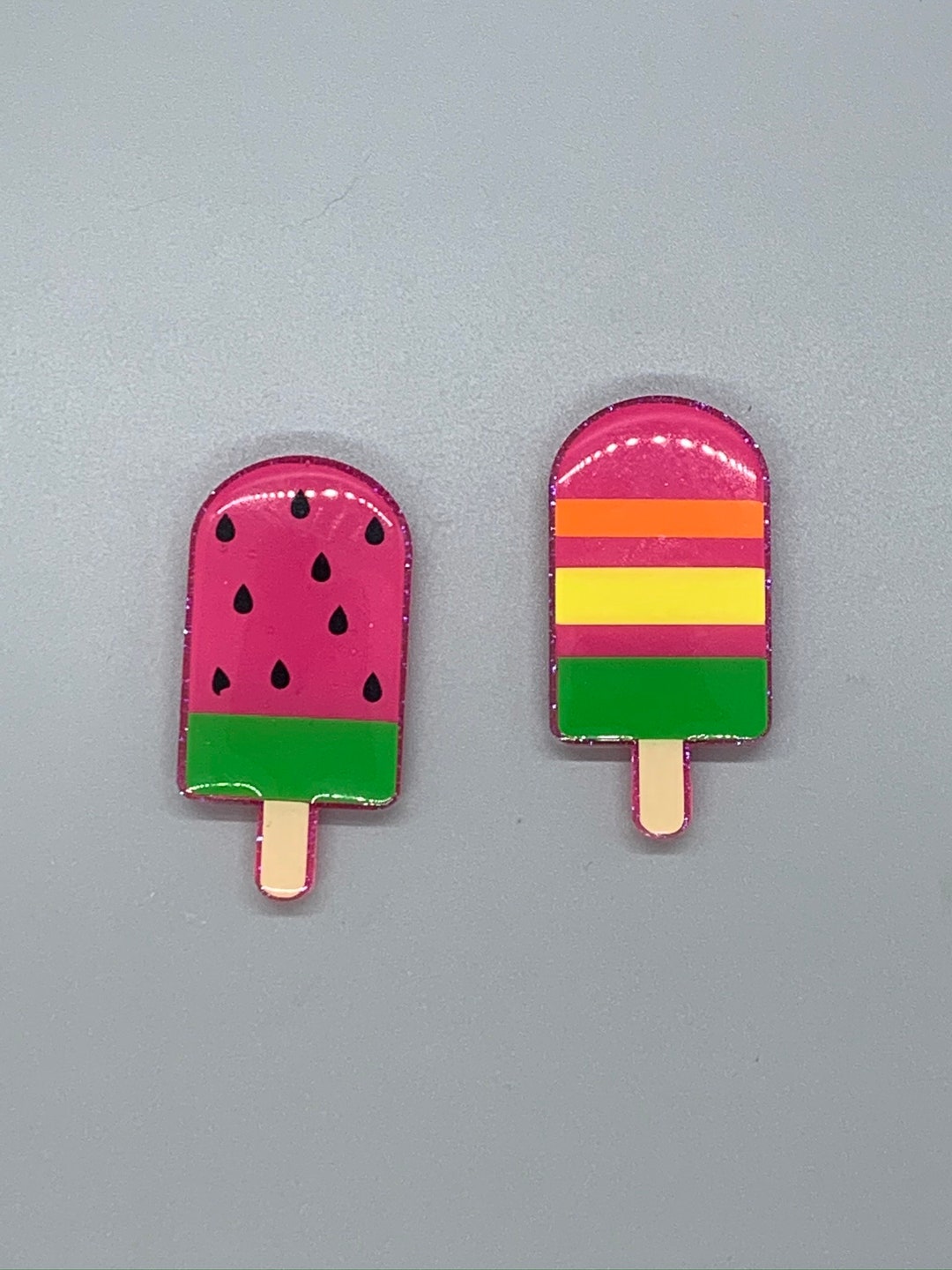 Popsicle Badge Reel - Etsy