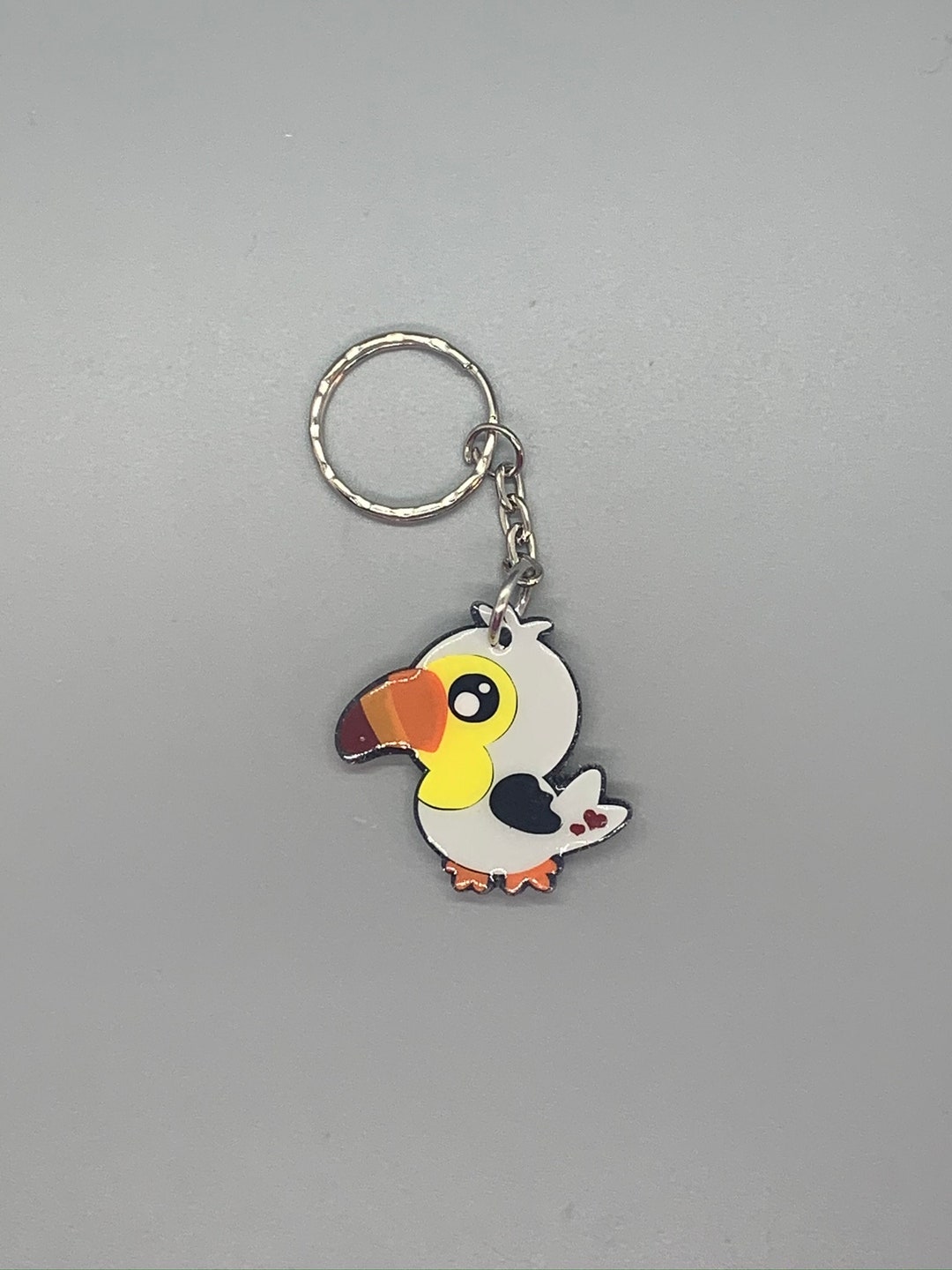 Colorful Mini Toucan Keychain - Etsy