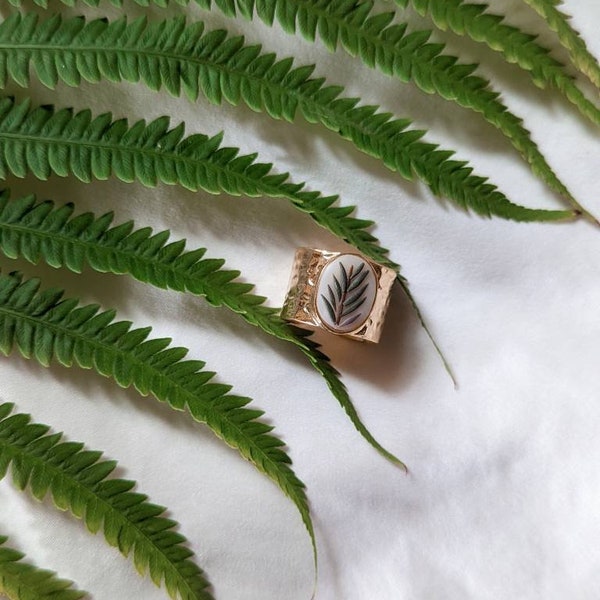 Fern Ring - Etsy