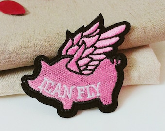 Pink flying pig | Etsy